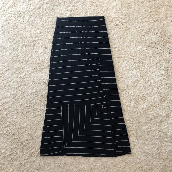 American Eagle Outfitters Skirts Black And White Striped American